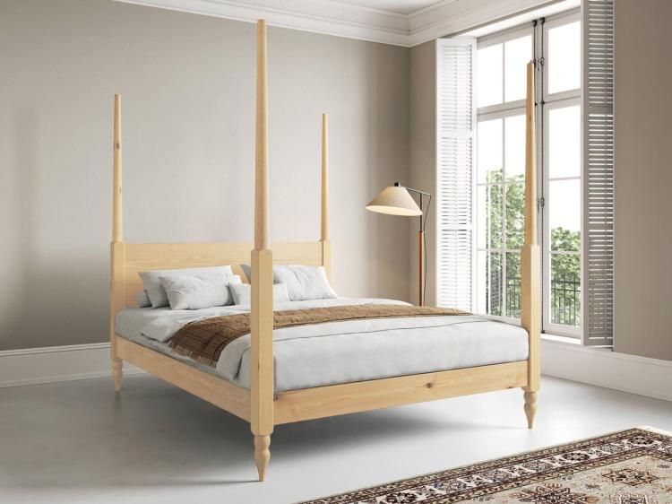 Wooden Natural Finish Beds | Get Laid Beds