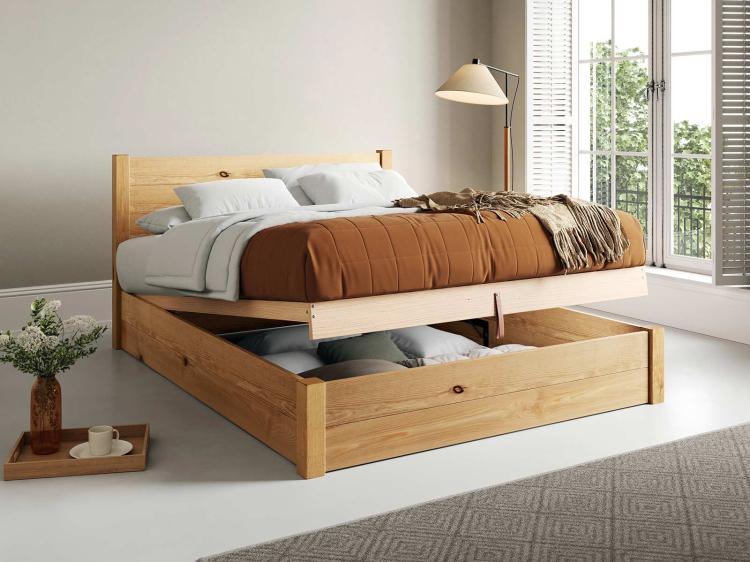 Wooden Honey Stain Beds | Get Laid Beds